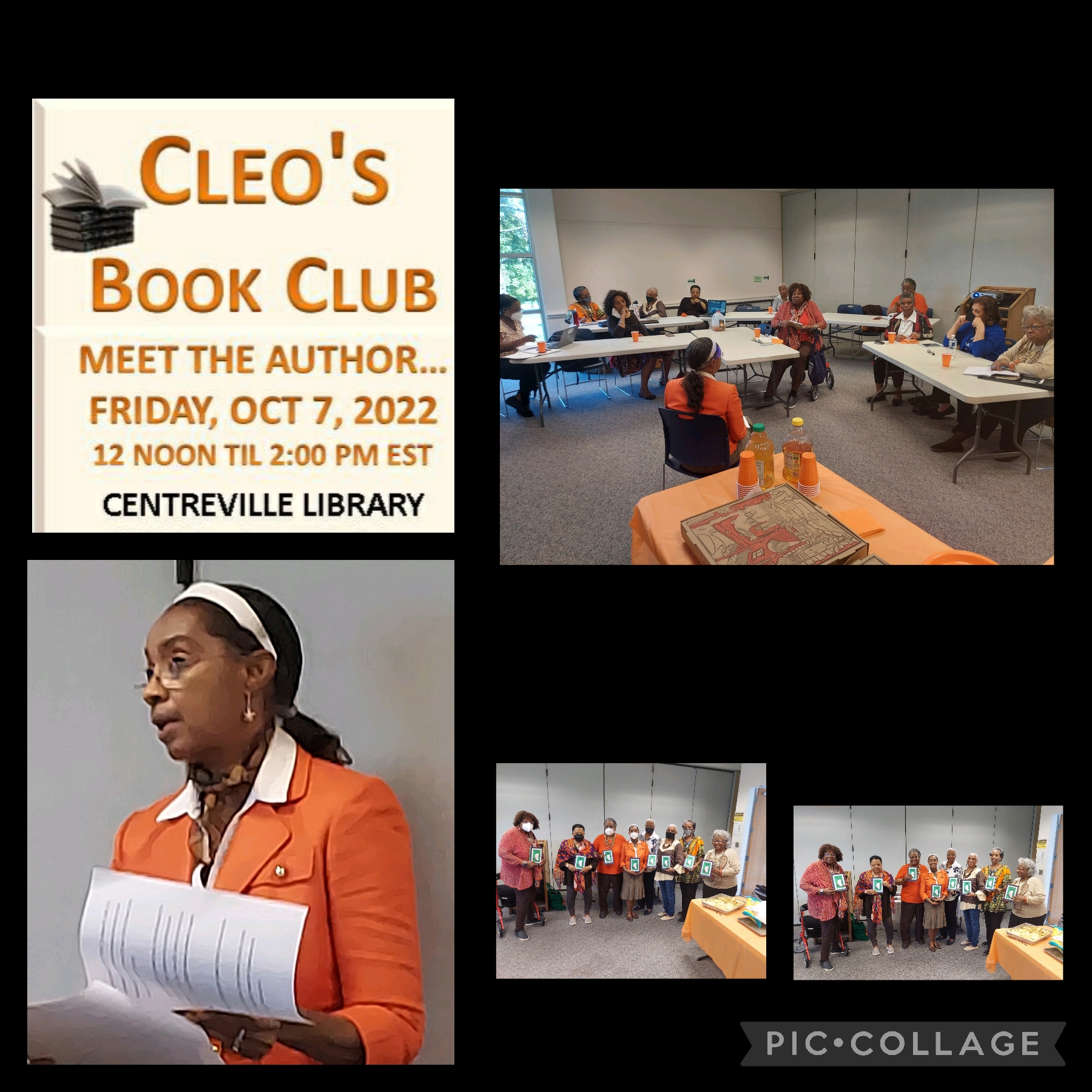 Metro DC Book Club Talk - Ophera A. Davis